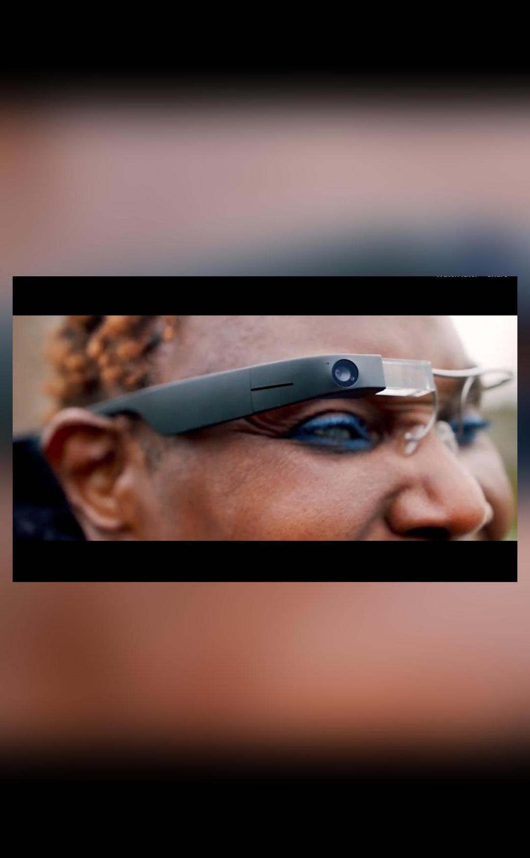 Google and Dutch startup create AI glasses to help the blind 'see ...