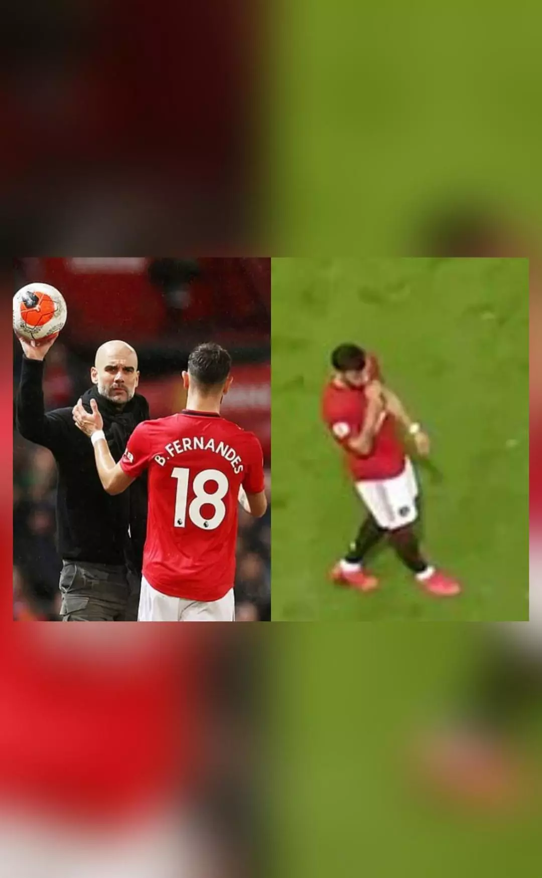 Didn't deserve respect: Fernandes on 'shushing' Man City manager ...